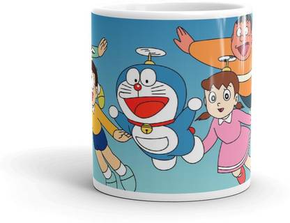 Gift4You Printed Coffee/Tea Cup THE LEGACY OF DORAEMON TEAM Gift for ...