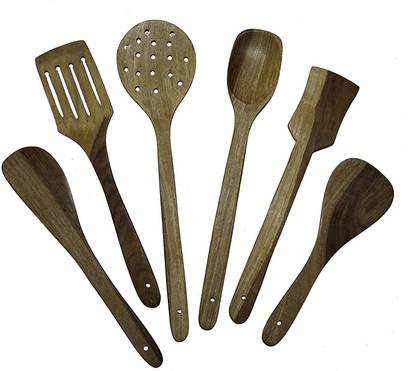 flipshoppee Bright and beautiful, Handmade Wooden Sheesham Spatula ...