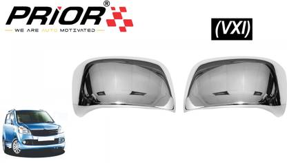 Prior Chrome Side Mirror Cover for Wagon-R (VXI) 2010 Onwards Model ...