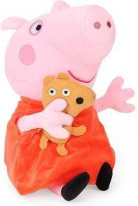 DTSM Collection orange peppa pig teddy bear - 14 cm - orange peppa pig ...