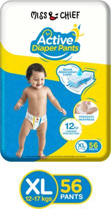 Miss & Chief by Flipkart Active Diaper Pants - XL - Buy 56 Miss & Chief ...