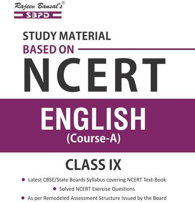 NCERT English Class IX Based On CBSE/ NCERT Guidelines: Buy NCERT ...