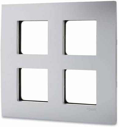 Schneider Electric Opale-8 Module Grid and Cover Plate - Square (Pack ...