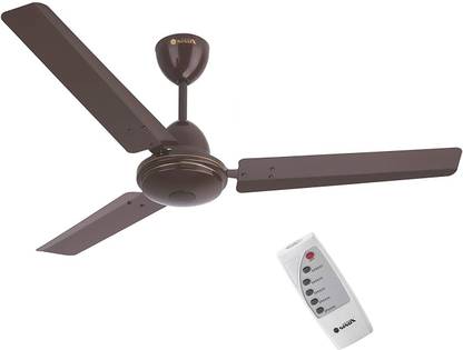 SINOX Premium 12V DC BLDC 1200 mm Remote Controlled 3 Blade Ceiling Fan ...