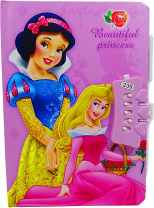 poksi pink princess A5 Diary Ruled 200 Pages Price in India - Buy poksi ...