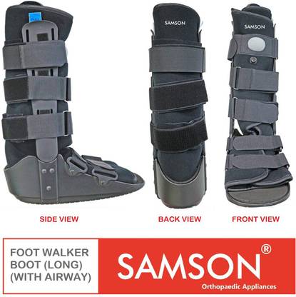 SAMSON Foot Walker (Boot) with Airway, Reduces Plantar Pressure (Long ...