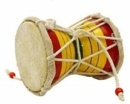 MIKEL ENTERPRISES wooden handmade cute mini dholak/damru for kids ...