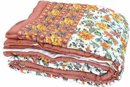 STITCHY Beautiful Jaipuri Razai/Rajai double Bed Cotton Rajasthani ...