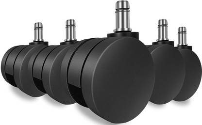 Grandbiker Heavy Duty Pin Nylon Office Chair Wheels 60 mm (Caster) Set ...