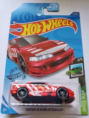 MATTEL HW CUSTOM 01 ACURA INTEGRA GSR CAR BY AKU TOYS - HW CUSTOM 01 ...