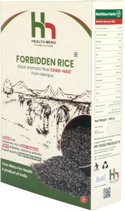 Health Menu Manipur Chakhao Black Forbidden Rice (Medium Grain ...