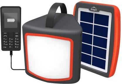 d.light d.light S400 Grey Rechargeable LED solar emergency light with ...