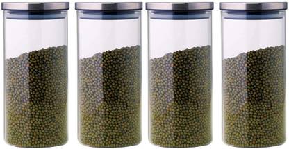 BOROSIL Glass Grocery Container - 1200 ml Price in India - Buy BOROSIL ...