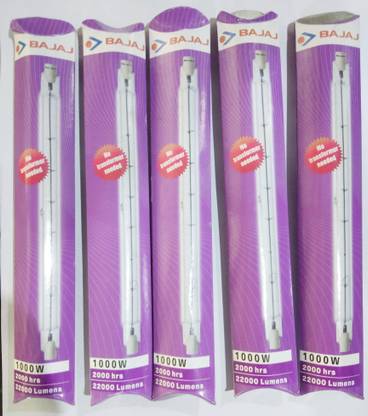 BAJAJ 1000 W Basic Candle R7 Halogen Bulb Price in India - Buy BAJAJ ...