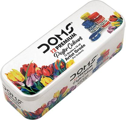 Flipkart.com | DOMS Premium Poster Colours 12 Shades
