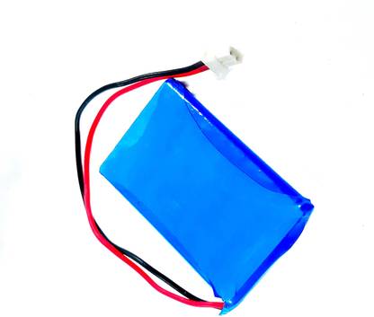 zconnect Lithium-ion Flat Batteries 3.7V 1250mAh capacity Rechargeable ...