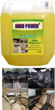 INDOPOWER Disinfectant Sanitizer Spray ANTI GERM CLEAN (QUICK REMOVES GERM) Lemon 5ltr ...