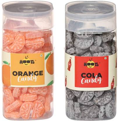 NEW TREE Hoots Candy Combo Pack of Orange Candy & Cola Candy Orange ...
