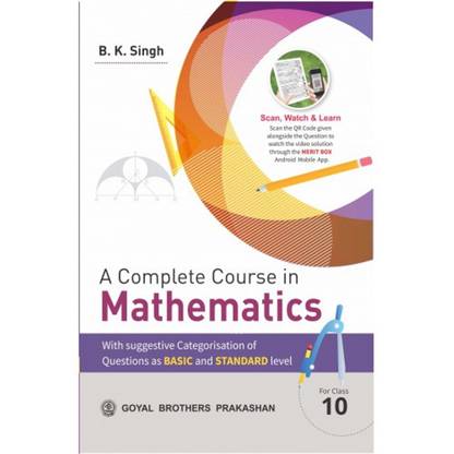 A Complete Course in Mathematics for Class 10: Buy A Complete Course in ...