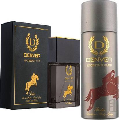 DENVER Sporting Club Rider Eau Parfum 60ml & Rider Deo 165ml*& Price in ...