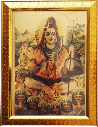 CRAFTSCORNER SHIV JI Religious Frame Price in India - Buy CRAFTSCORNER ...