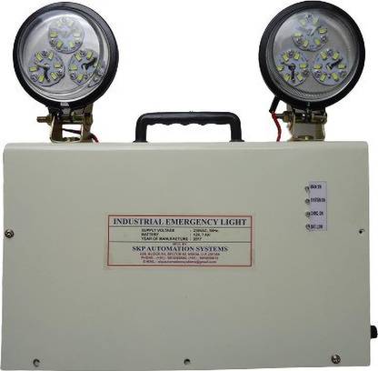 SKP AUTOMATION SYSTEMS LED MODEL_1_WOE_LC 5 hrs Flood Lamp Emergency ...
