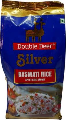 Double Deer Silver Basmati Rice Basmati Rice (Medium Grain) Price in ...