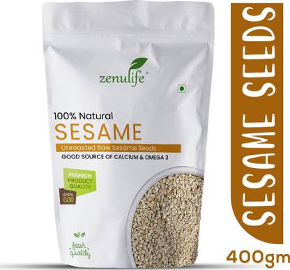 zenulife Sesame Seed/White Till Pack Sesame Seeds Price in India - Buy ...
