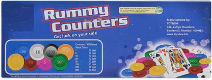 DIOART XXI-169-™Rummy counters Coins for Games at Home, picnics ...