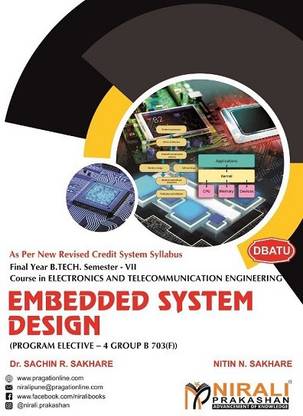 EMBEDDED SYSTEM DESIGN - For DBATU - Semester 7 - Final Year BTech ...