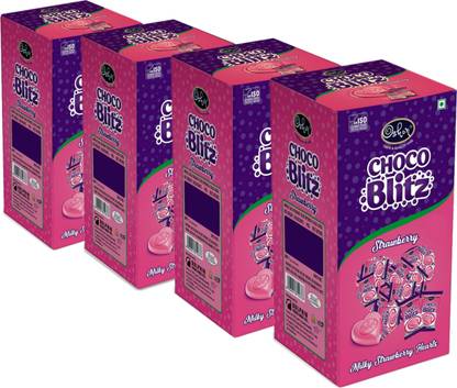 Oshon Choco Blitz Strawberry and Milk Filled Treats Rich and Creamy ...