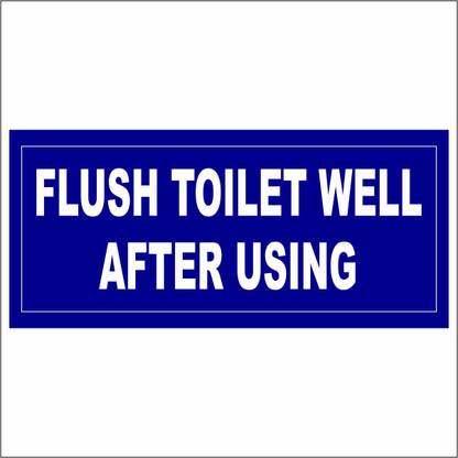 madhusigns MADHU - flush toilet well Sign board in 3mm thick foam sheet ...