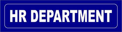 madhusigns HR DEPARTMENT Sign board in 3mm thick foam sheet (12" X 3 ...