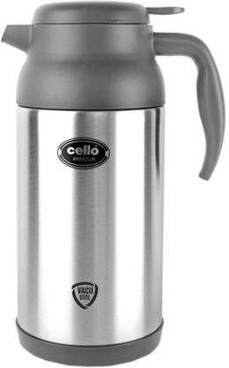 cello 2 L Stainless Steel Tea Armour Stainless Steel Flask, 2 Litres ...