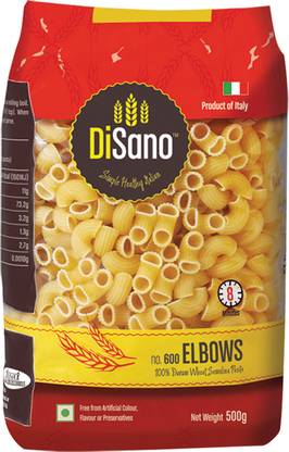 DiSano Elbow Durum Wheat Elbow Macaroni Pasta Price in India - Buy ...