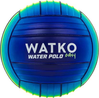 WATKO by Decathlon Large Pool Ball 20cm diameter - Blue yellow Water ...