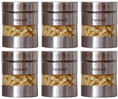 Femora Steel Grocery Container - 700 ml Price in India - Buy Femora ...