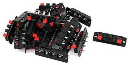 ERHIndia Speaker Wire Connector Jointer Terminal 4 Pole External Banana ...