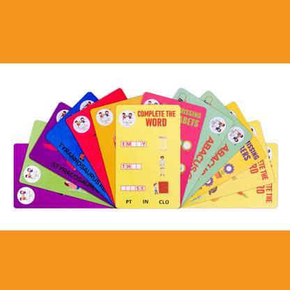 Enjunior Box FLASH CARDS OF SHAPES, FLASH CARDS OF BODY PARTS, FLASH ...