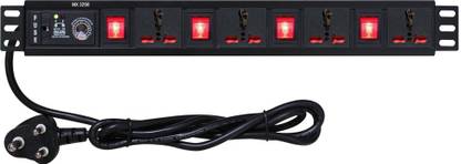 MX 4 Sockets 15 AMPERES Surge& Spike buster with Universal and 1.5 ...