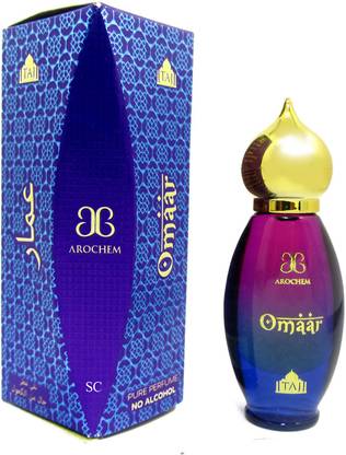 AROCHEM Omaar Roll-On Pure Arabian Attar Perfume Oil 9ml Floral Attar ...