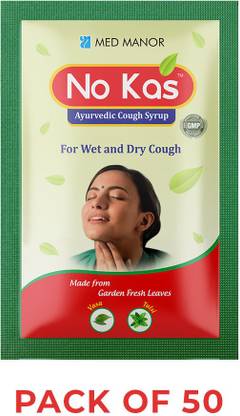 no kas Ayurvedic Cough Syrup Sachet - Pack of 50 Price in India - Buy ...