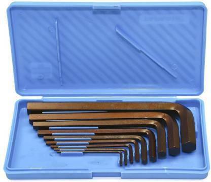 NBS 0009 HEXA ALLEN KEY 9 PIECES (1.5MM, 2MM, 2.5MM,3MM, 4MM, 5MM, 6MM ...
