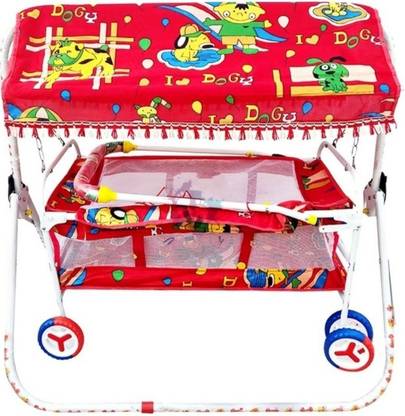 Style Palna Jhula Swing Buggie Tralley bassinet for Baby New Born ...