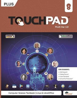 Touchpad Computer Book Plus Ver 3.0 (Libra Office & Linux) for Class 8 ...