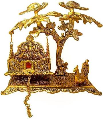 HandiKraft Creations Lord Krishna Laddu gopal Tree jhula Palna for ...