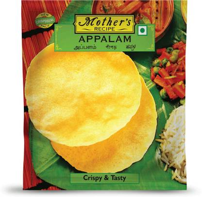 MOTHER'S RECIPE Appalam 100 g Price in India - Buy MOTHER'S RECIPE ...