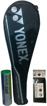 YONEX (Combo pack) Nanoray 7000i and Mavis 300 (yellow Pack of 6) Nylon ...