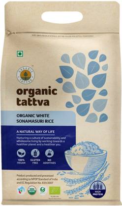 Organic Tattva Sona Masoori Rice (Parboiled) Price in India - Buy ...