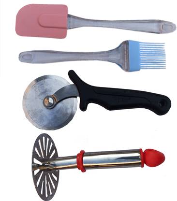 WHITEIBIS combo set of masher , brush, spatula , cutter Kitchen Tool ...